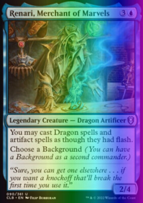 Renari, Merchant of Marvels (90/1080) CLB LP FOIL | eBay