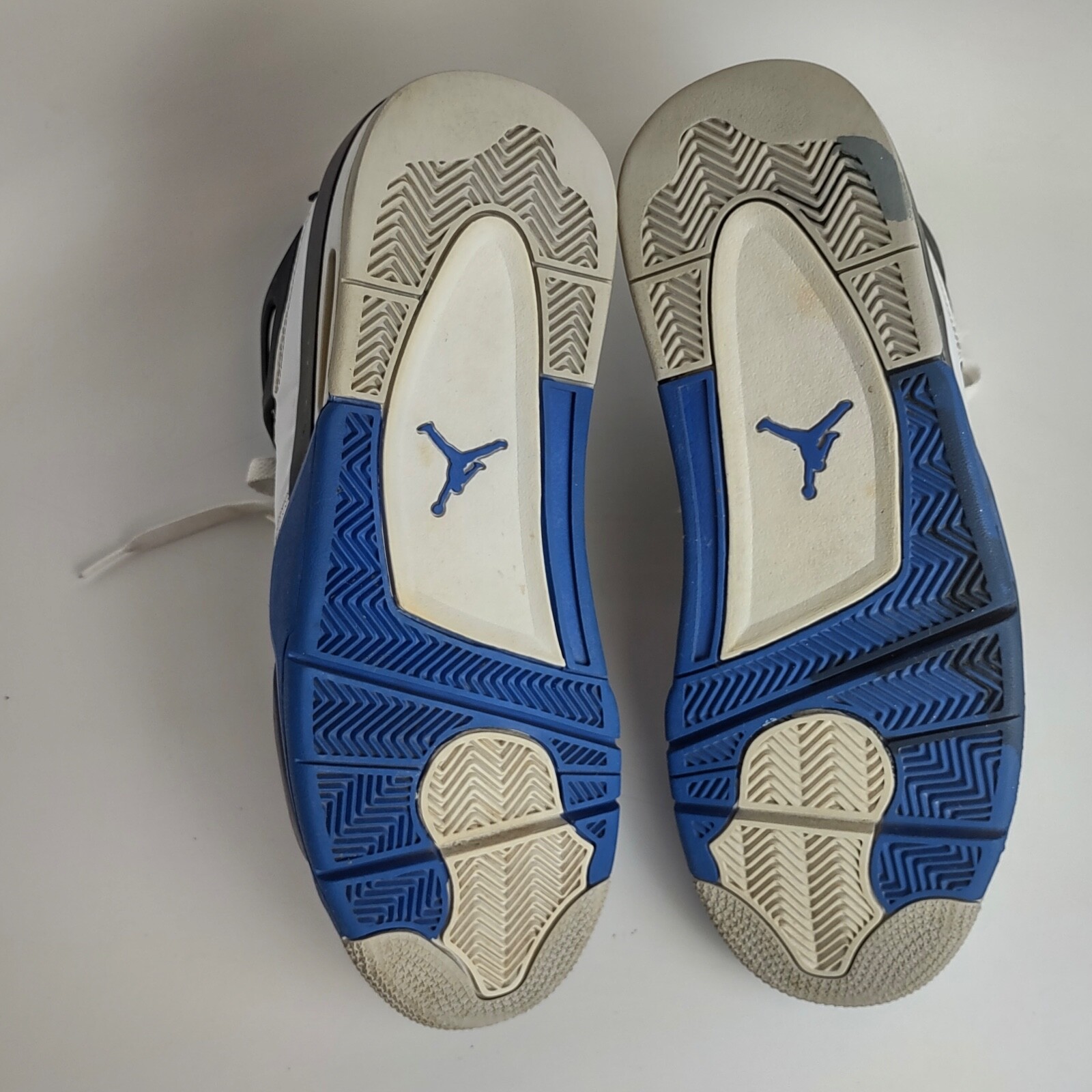 Nike Air Jordan 4 Retro Motorsport White Royal Blue B… - Gem