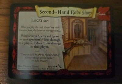 Harry Potter TCG - Second-Hand Robe Shop #81 | eBay