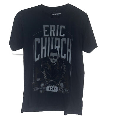 Eric Church Official 2017 Holdin’ My Own Tour Concert T-Shirt Size ...
