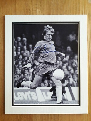 Colin Boulton, Derby County. 12x10 Personally Signed Mounted Photograph ...