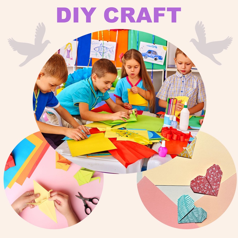 100 Sheets 2x2 Inch Origami Paper,Orange Square Origami Paper | eBay