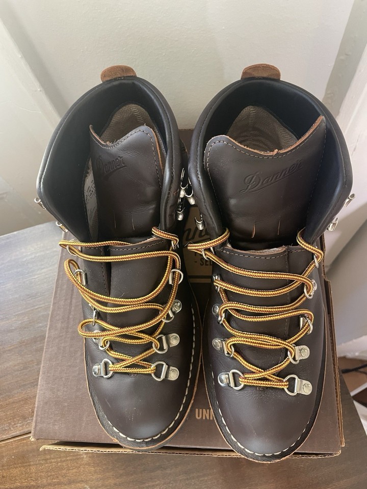 Danner Mountain Light Brown Hiking Boots - GORE-TEX Size 10.5EE | eBay