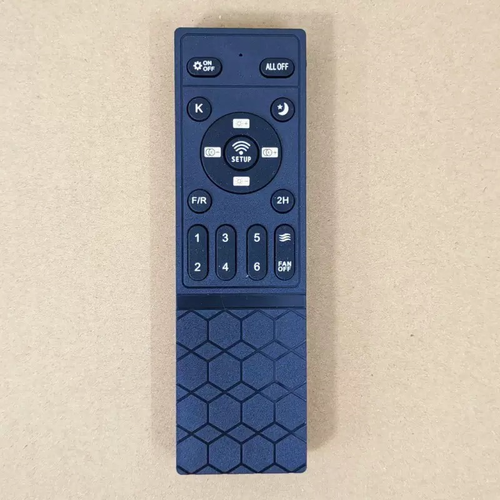 6-Speed Ceiling Fan Remote Control Replacement, Wireless, Black, 1-Pack ...
