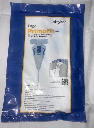 Sage Stryker 5404 PrimoFit External Urine Management For The Adult Male ...