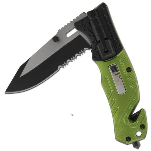 Lethal Defender Army Spring Assist Folding Knife | Tactical Rescue | eBay
