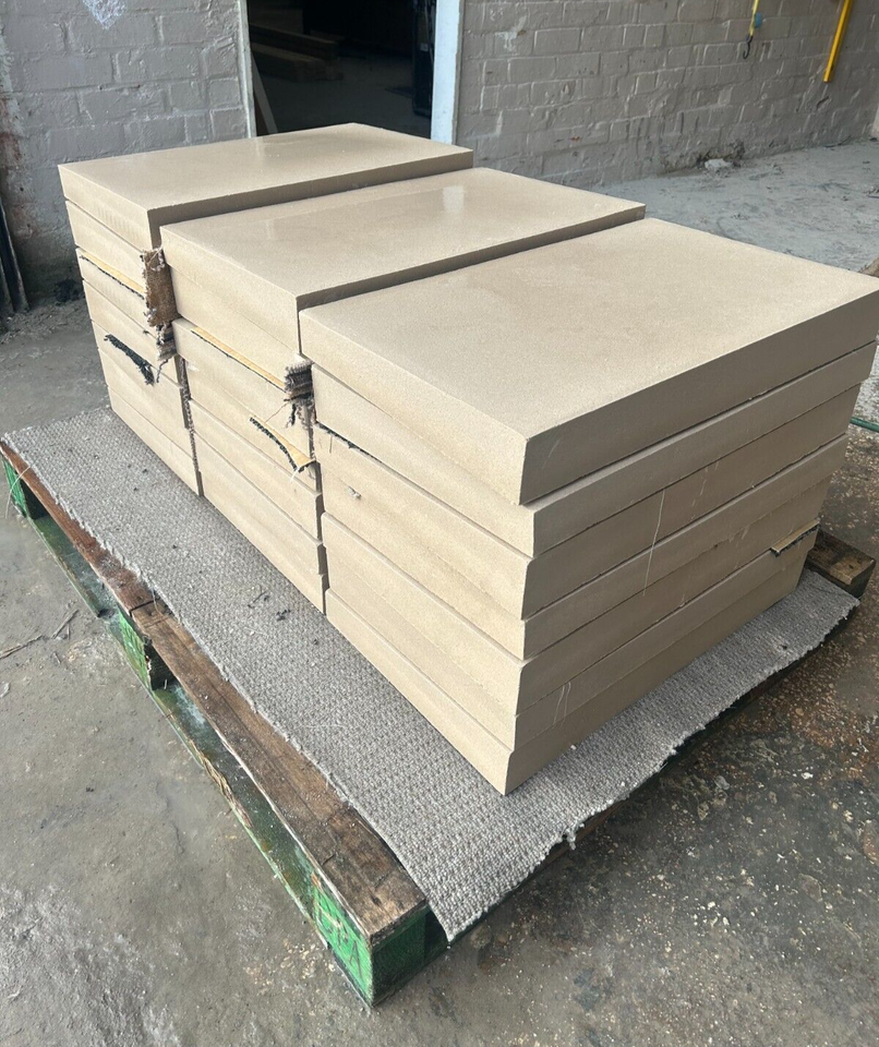 Cast Stone Parapet Once Weathered Sandstone Coping Stones - 600 x 400 x ...