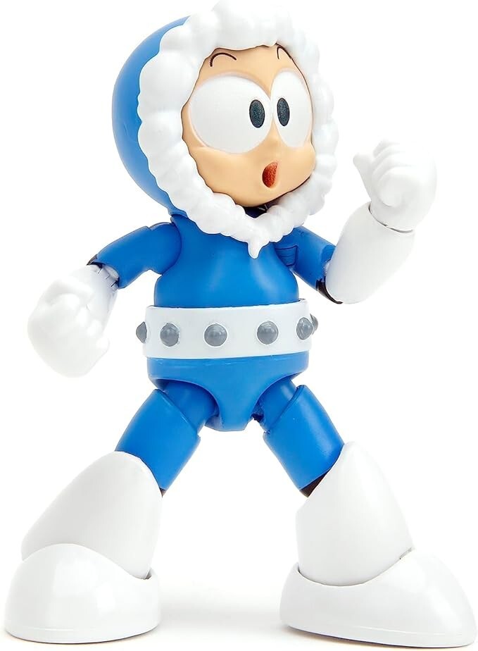 Mega Man Ice Man 1/12 Scale 4" Action Figure Toys Officially Licensed ...
