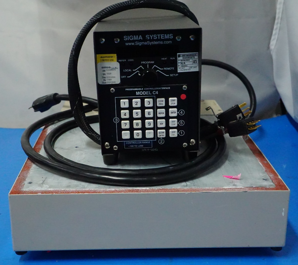 Sigma Systems Thermal Hot/Cold Plate Model TP781 w Control interface ...