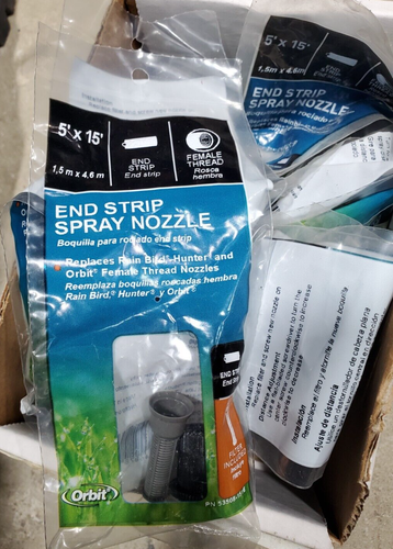 Orbit End Strip Spray Nozzle 15ft Radius - JOBLOT | eBay