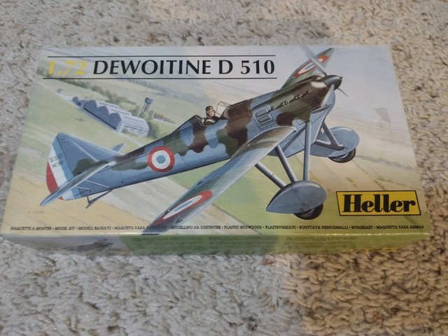 Heller Dewoitine D510 1 72 Scale Model Airplane Kit No 80219 for sale online | eBay