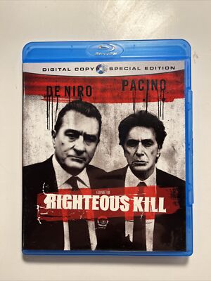 Righteous Kill [Blu-ray] Pre Owned Good Shape HTF OOP Action Heat Godfather DVD 13138306180| eBay