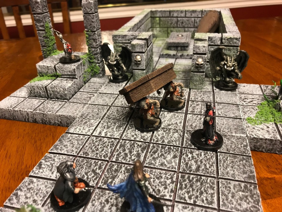 Graveyard Crypt 28mm Terrain Tabletop Wargame Dungeons & Dragons ...