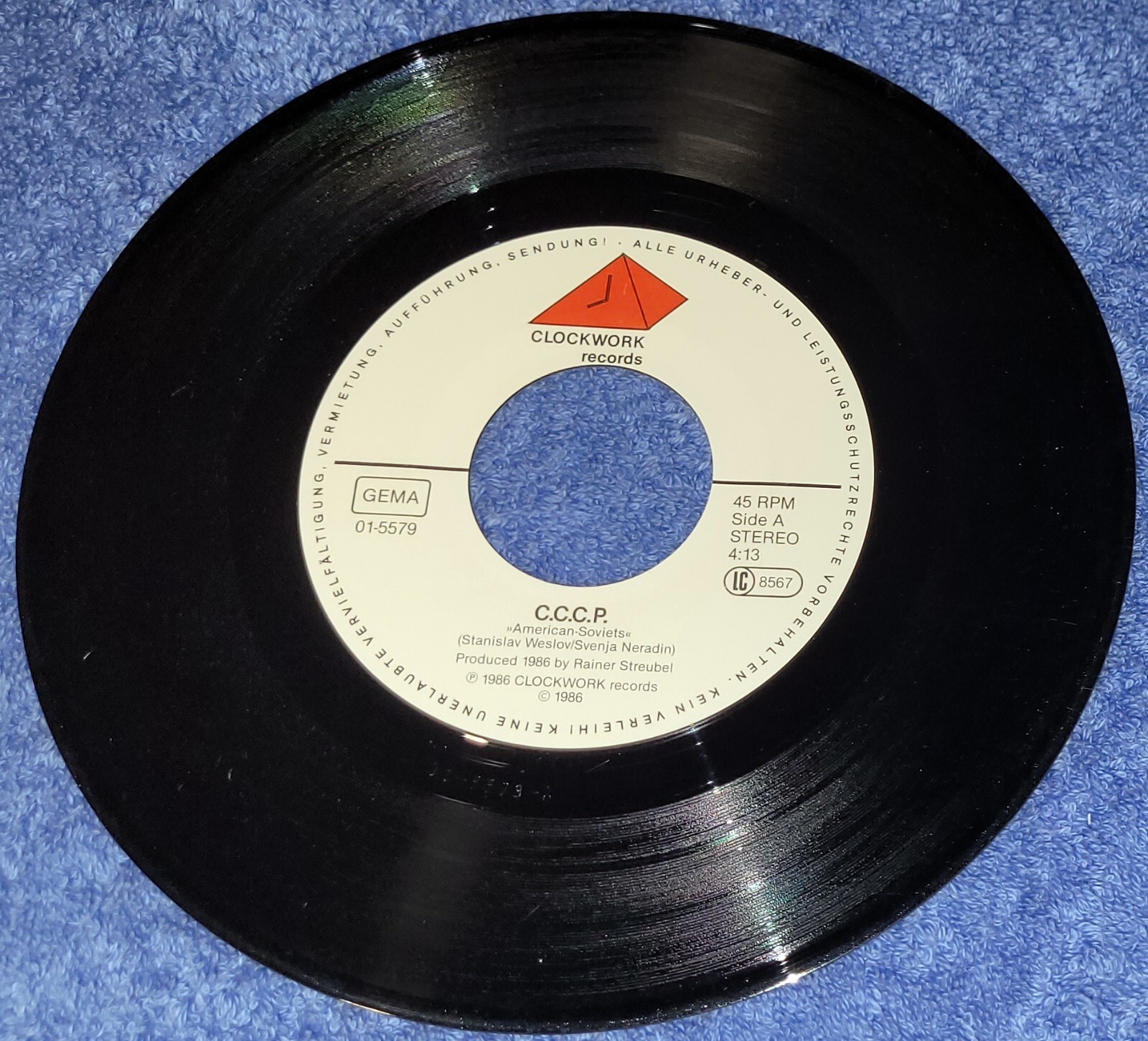C.C.C.P. - American-Soviets + American-Soviets (Instrumental) Vinyl 7 ...
