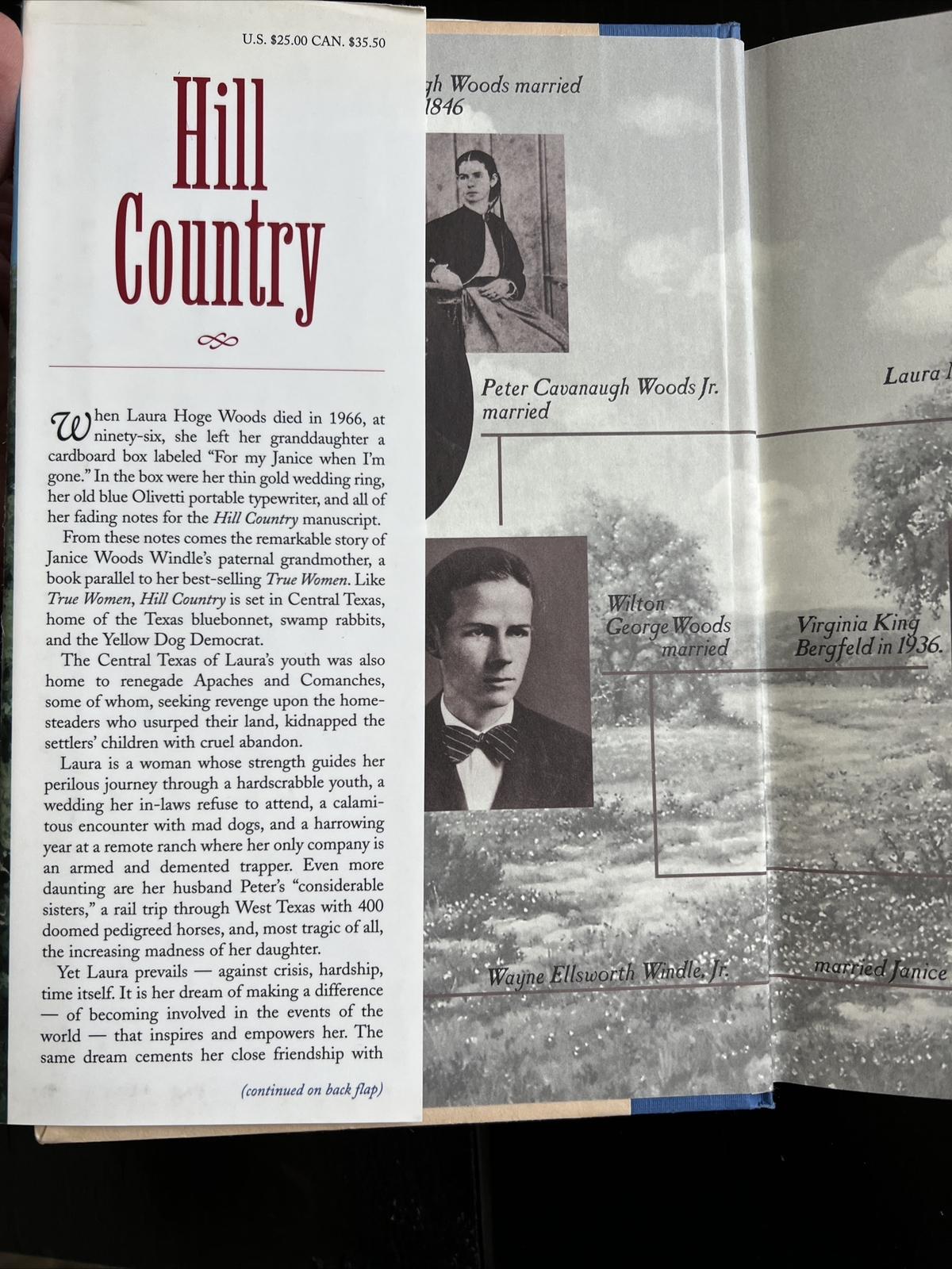 Hill+Country+%3A+A+Novel+by+Janice+Woods+Windle+%281998%2C+Hardcover%29 ...