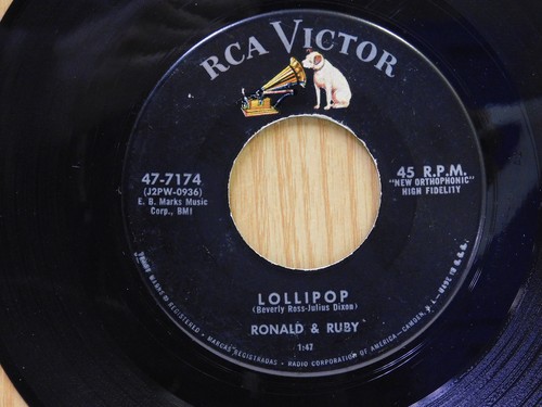 Ronald & Ruby 45 Lollipop bw Fickle Baby Rca Victor VG | eBay