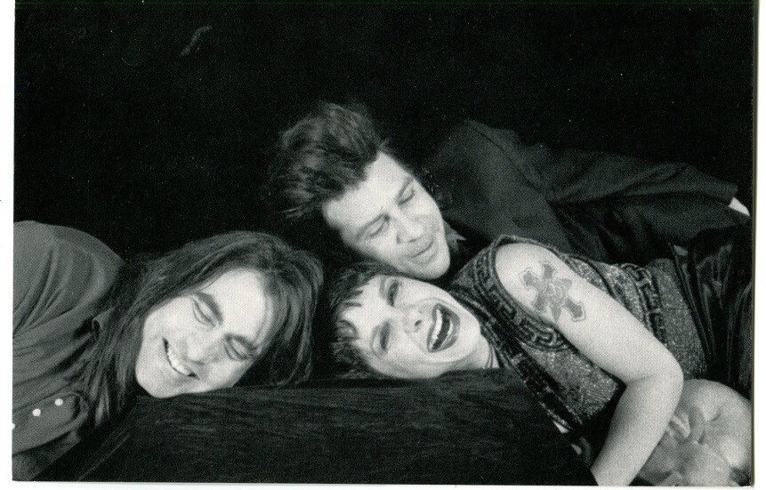 VINTAGE PRETTY & TWISTED PROMO POSTCARD 1995 Johnette Napolitano Marc ...