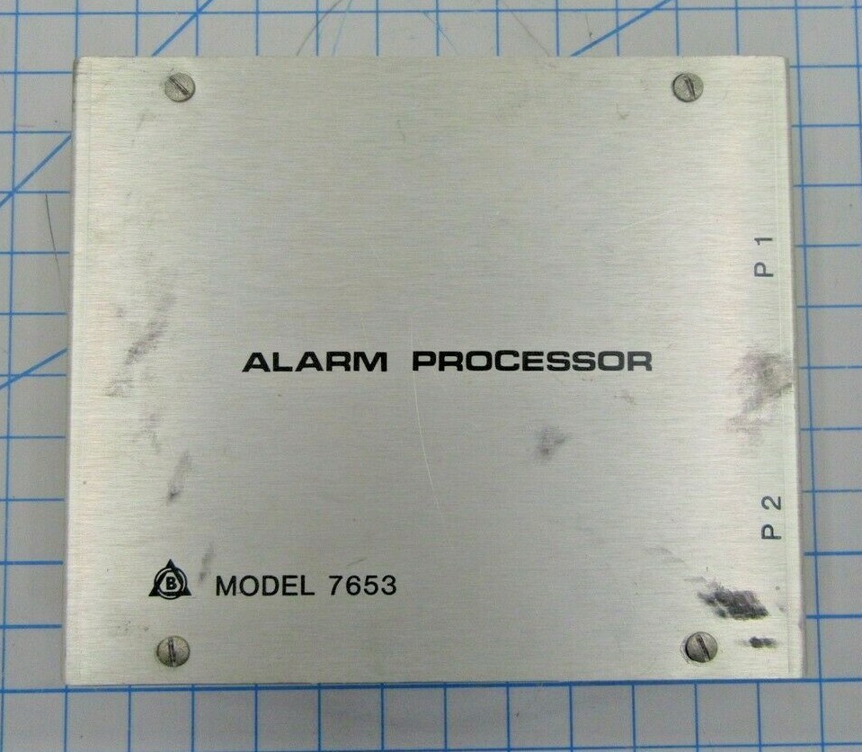 9760045 / BRUCE ALARM PROCESSOR MODEL 7653 / BRUCE TECHNOLOGIES | eBay