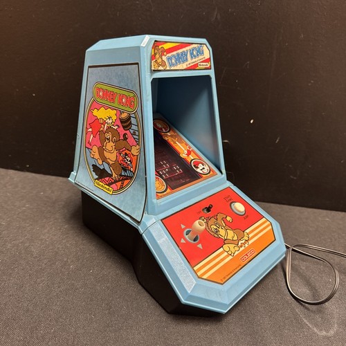 Donkey Kong Mini Arcade Game Vintage Nintendo of America Coleco 1982 ...