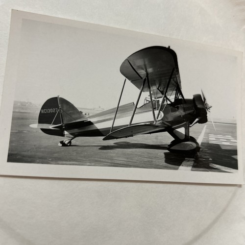 '32 Waco UB-F2 Cont Aircraft Plane Airplane NC13027 Photograph Photo ...