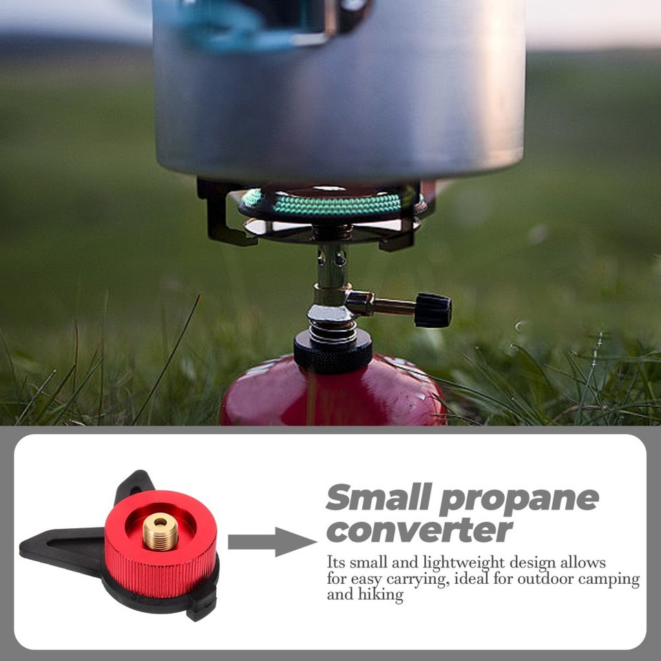 Outdoor Camping Stove Butane Adapter Gas Tank Refill Adapter Butane ...