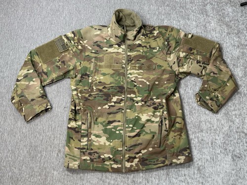 Massif Elements Jacket Mens Large Regular FR Flame Resistant Multicam ...