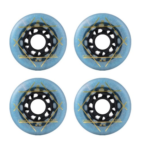 4Pcs Outdoor Inline Roller Skates Skating Replacement PU Wheel | eBay