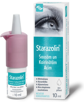 Starazolin drops for dry and irritated eyes, EYES HEALTH 10 ml | eBay
