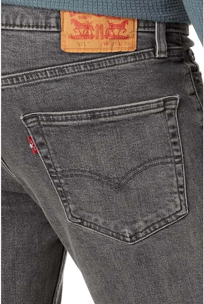Levi's Men's 511 Slim Fit Jeans Gray Stargazer 34W x 32L 045115537 for ...