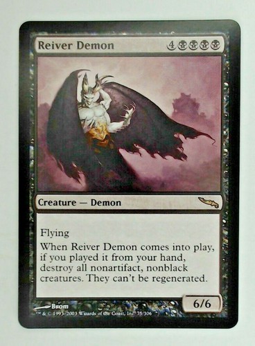 MTG Singles - Reiver Demon - Mirrodin -G161 | eBay