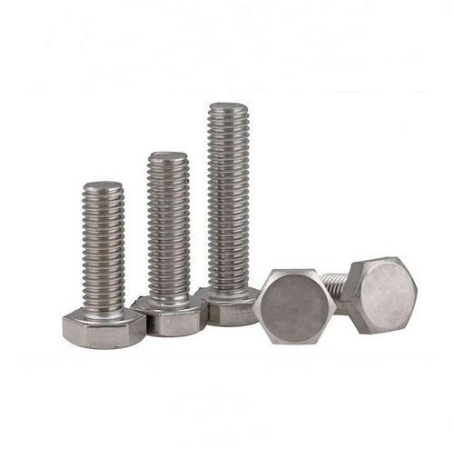 M8 M10 M12*200 316 stainless steel Hex Bolts DIN933 Extended outer ...