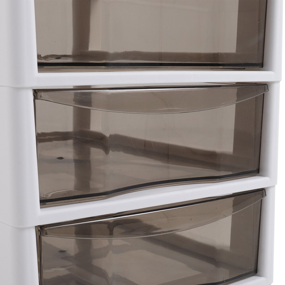 4/5/6 Drawer Desktop Sorting Storage Desk Organizer Home Table Draw ...