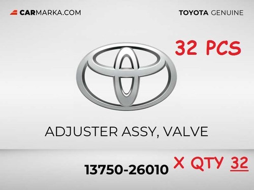 Toyota 13750-26010 GENUINE 32 QTY VALVE LASH ADJUSTER 1VDFTV LAND ...