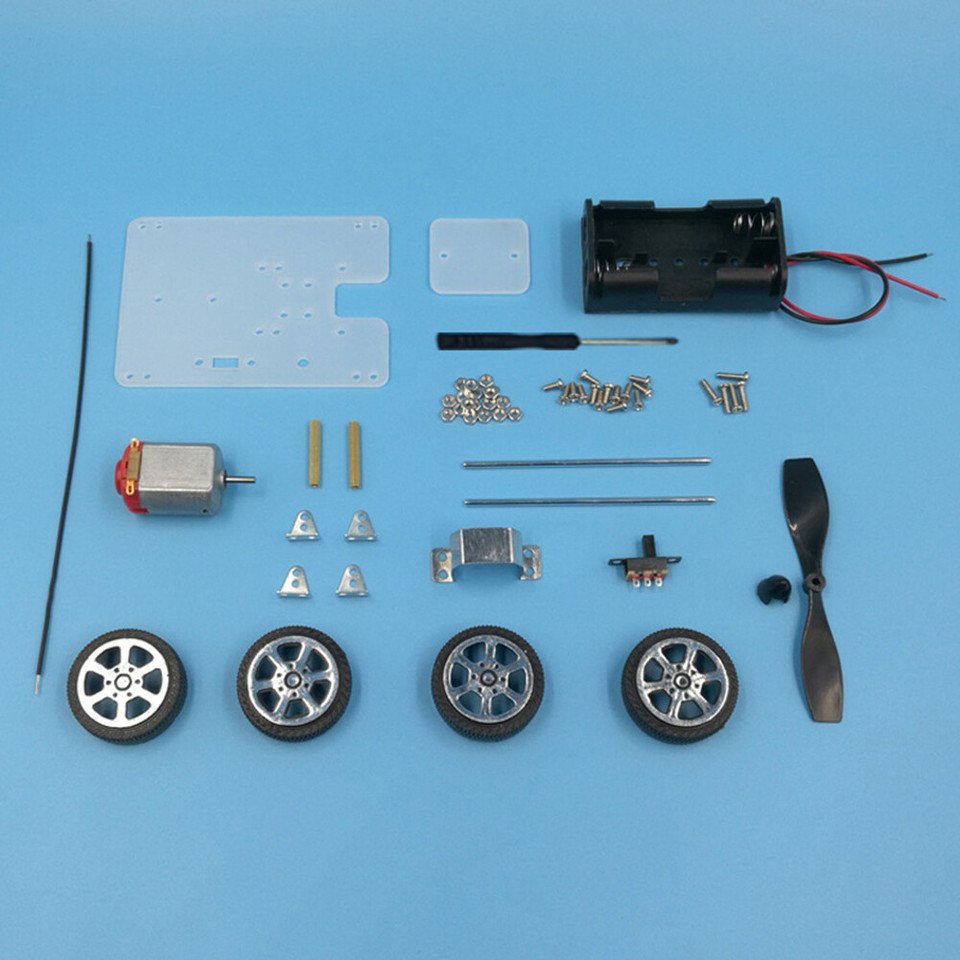 DIY Assemble Car Science Experiment Model Kit School Projects Teaching ...