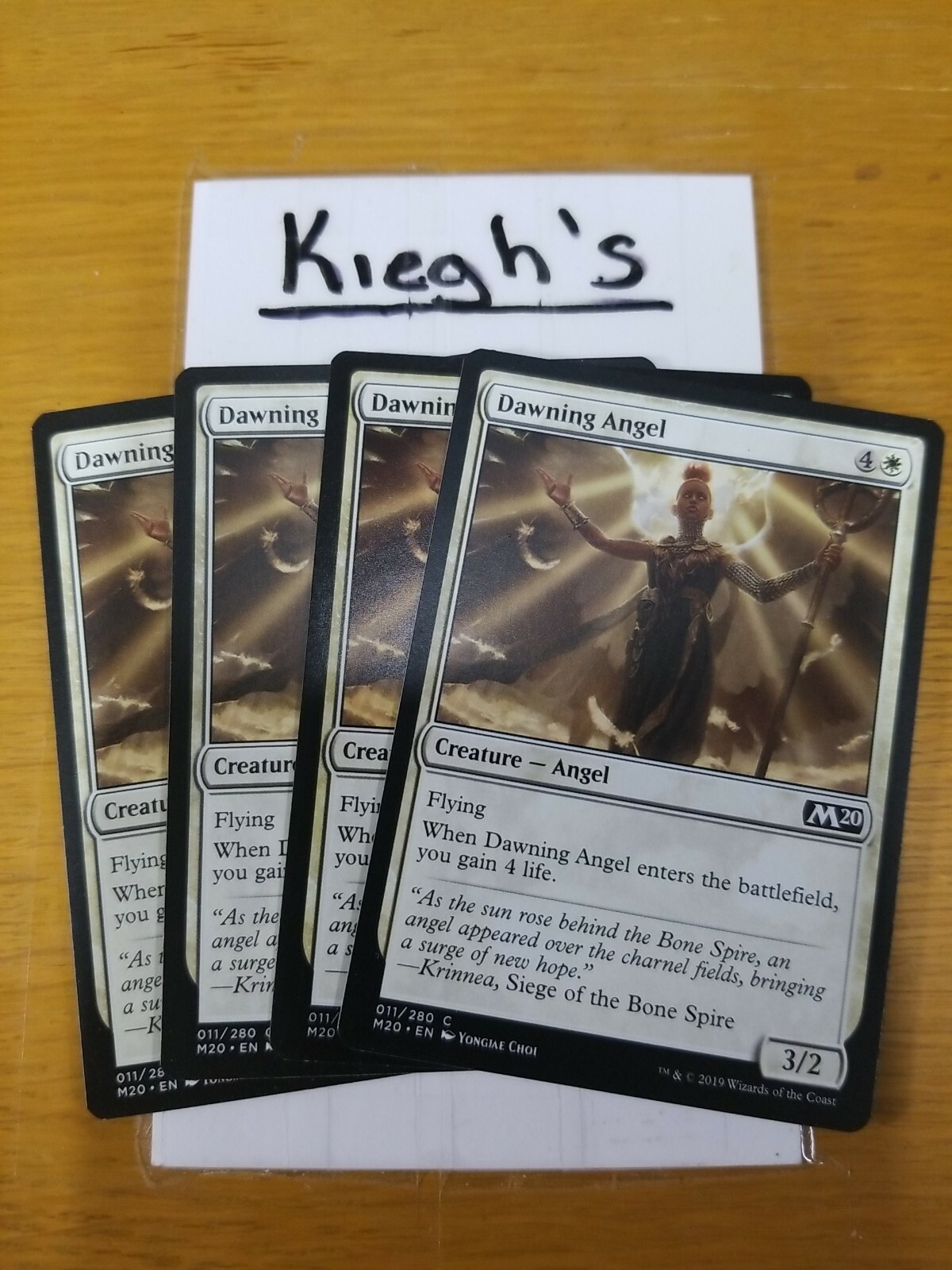 Mtg Dawning Angel x4 | eBay
