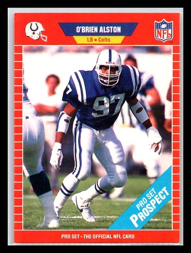 1989 Pro Set #524 O'Brien Alston RC | eBay