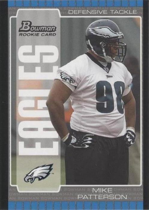 2005 Bowman - Mike Patterson #141 (RC) for sale online | eBay