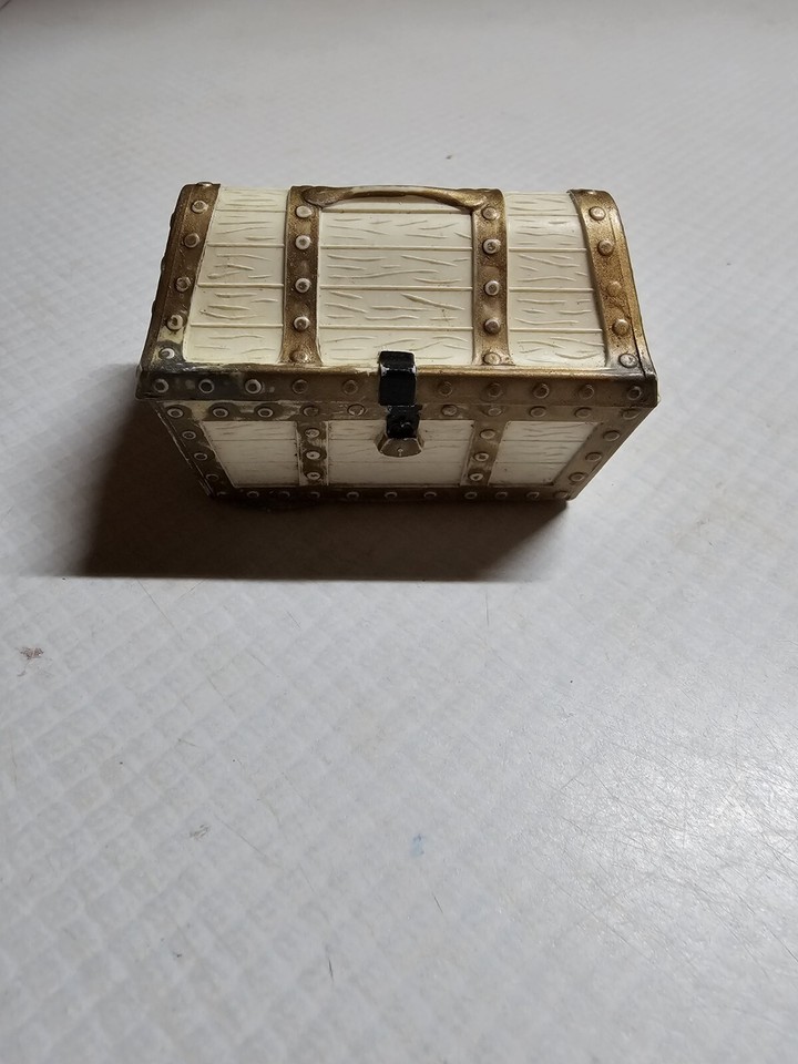 Rare TREASURE CHEST for AQUARIUM Estate Sale VINTAGE JEWELS GEMS ...