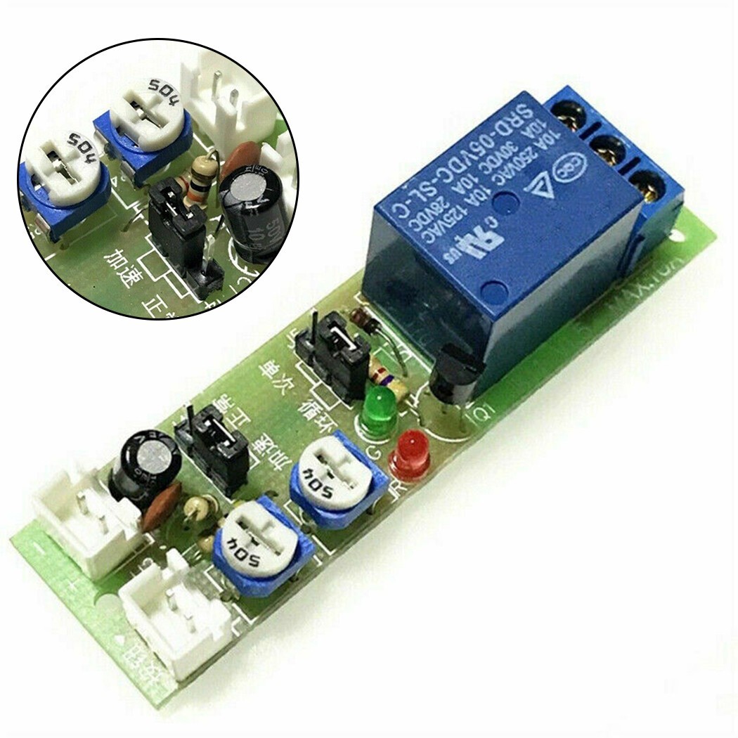 DC12V Adjustable Infinite Cycle Loop Delay Timer Relay New ON/OFF ...