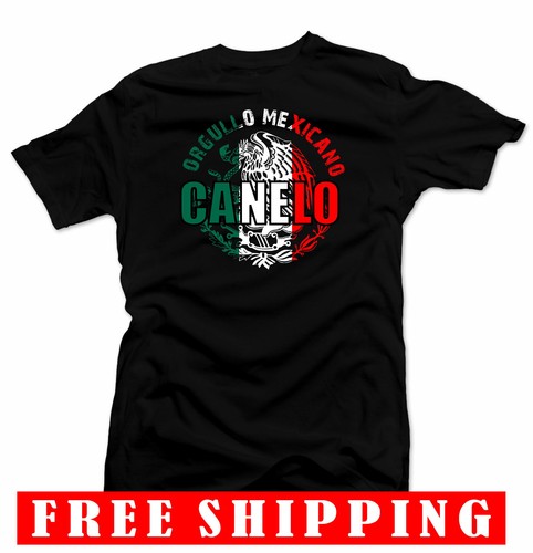 CANELO Men's T-shirt.Mexico flag, Alvarez Boxing Championship.Orgullo ...