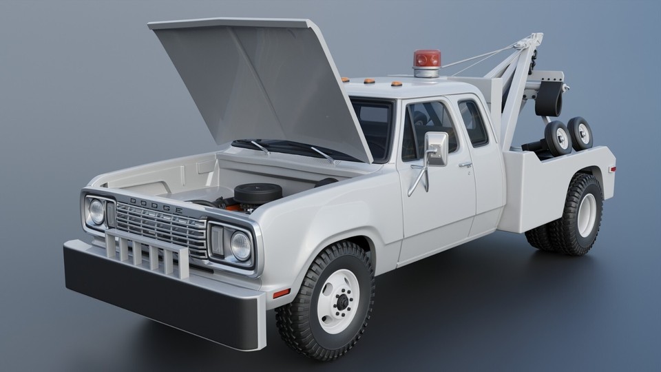 Dodge D300 Wrecker Model Kit - 1/24 - 3D Printed | eBay
