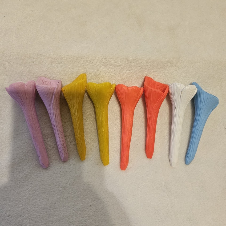 Set Of 8 Insect Waterer Colorful Resin Water Cups Garden Decor Bees ...