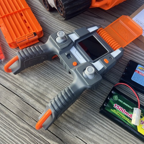 Nerf Terrascout Recon Toy White Orange Streaming Video Drone Camera WORKS-READ | eBay