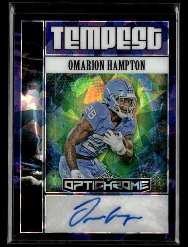 2025 Leaf Optichrome #TA-OH1 Omarion Hampton Tempest Autographs #4/5 | eBay
