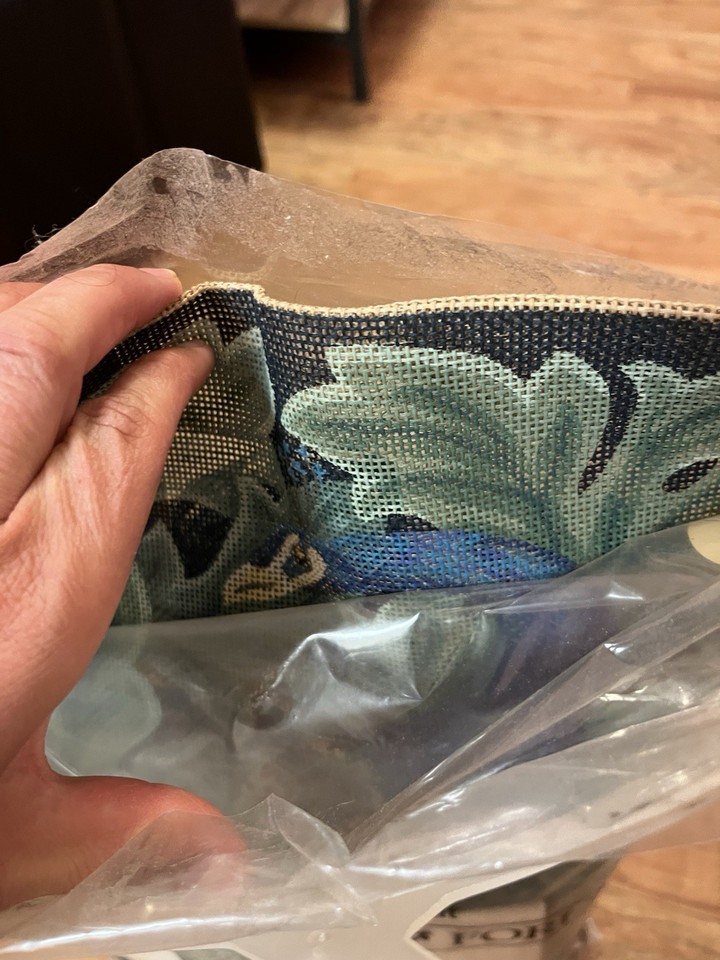 Beth Russell Designers Forum William Morris Forest Peacock Needlepoint ...