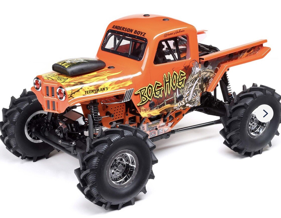 Losi LMT Bog Hog 1:10 RC Mega Truck - Orange (LOS04024T2) for sale ...