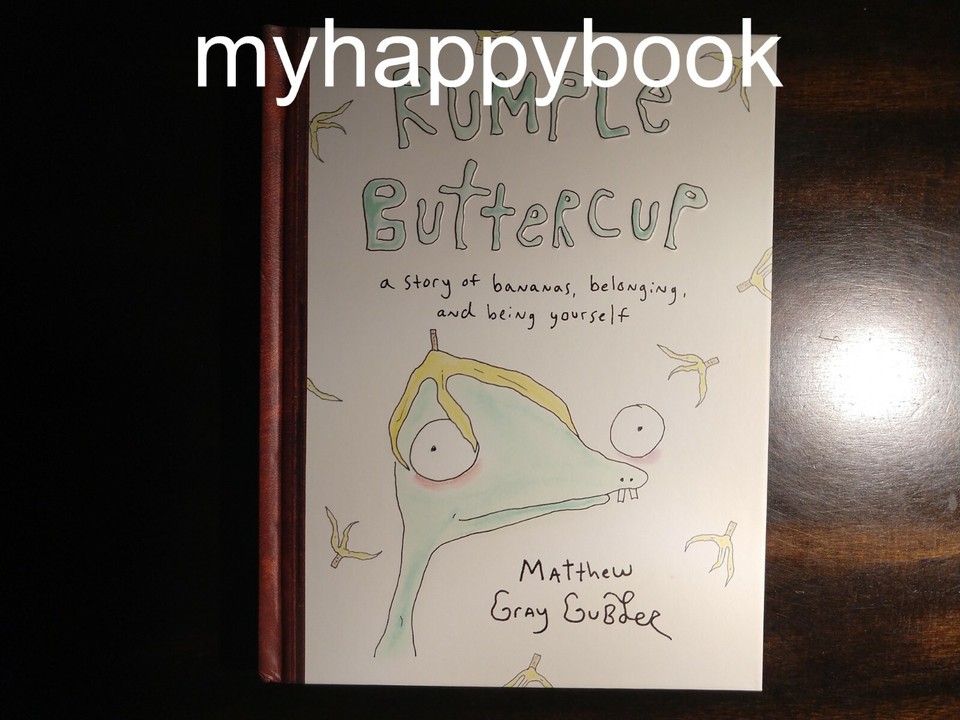 SIGNED by Matthew Gray Gubler book Rumple Buttercup, autographed, new ...