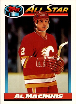 1991-92 Topps Hockey - #262 Al MacInnis AS | eBay