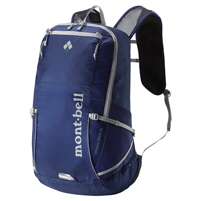 mont-bell Cycool Pack 20 Royal Blue Backpack Daypack Road Cross Bike ...