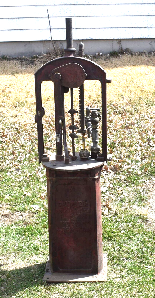 RARE EARLY VINTAGE BOWSER RED SENTRY LONG DISTANCE GAS STATION PUMP | eBay
